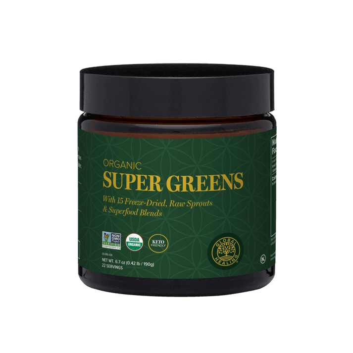 Organic Super Greens Powder Supplement – Global Healing