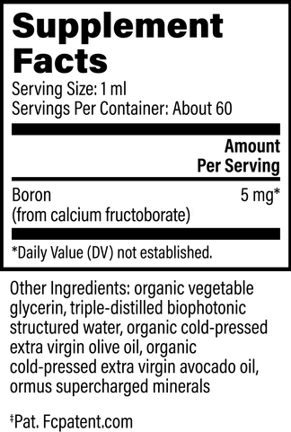 Boron Supplement for Bone Health & Hormone Balance | Global Healing