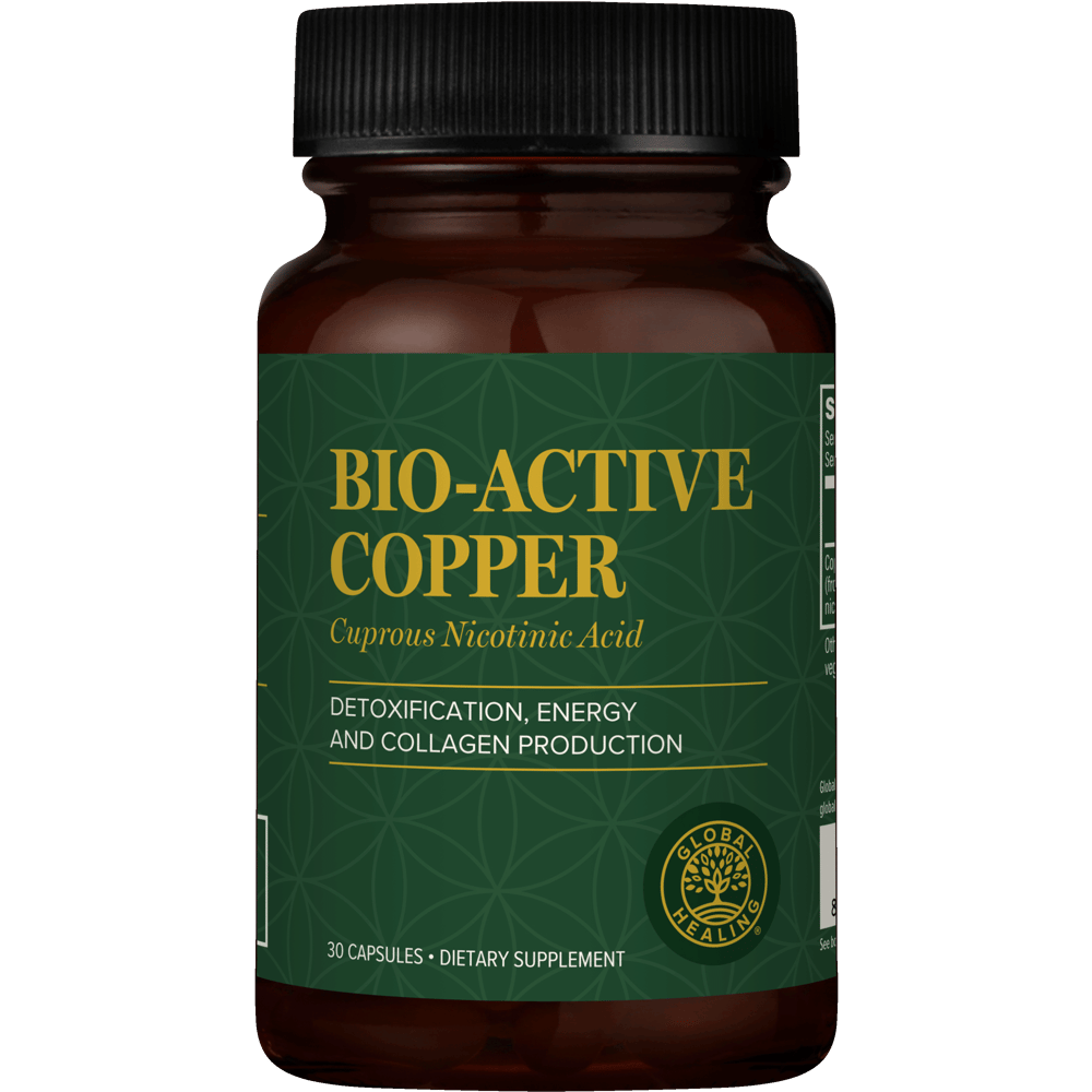 Copper Supplement - Bio-Available Copper Cu1 - Global Healing
